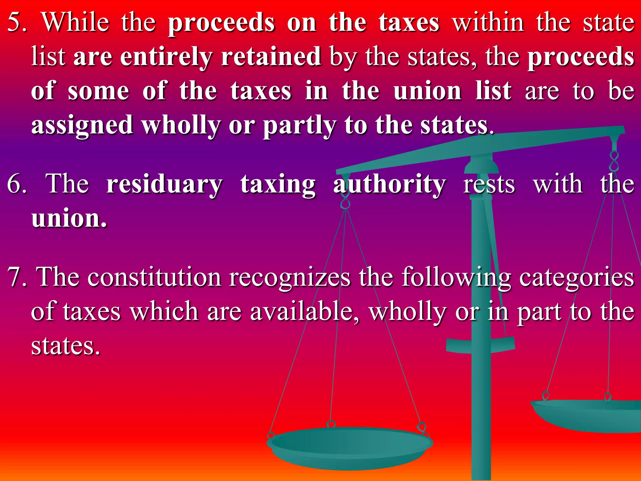 Centre State Relations | PPT