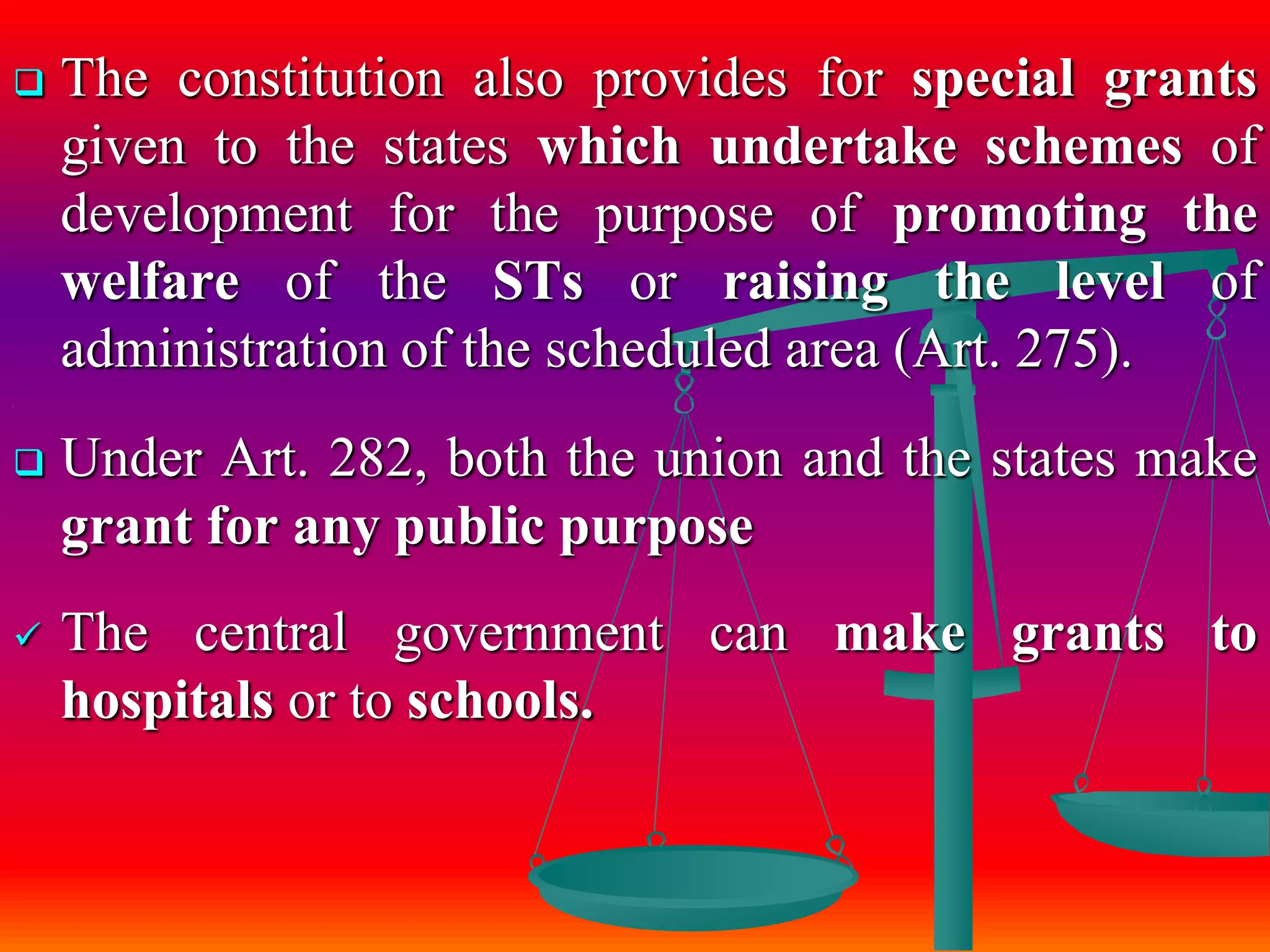 Centre State Relations | PPT