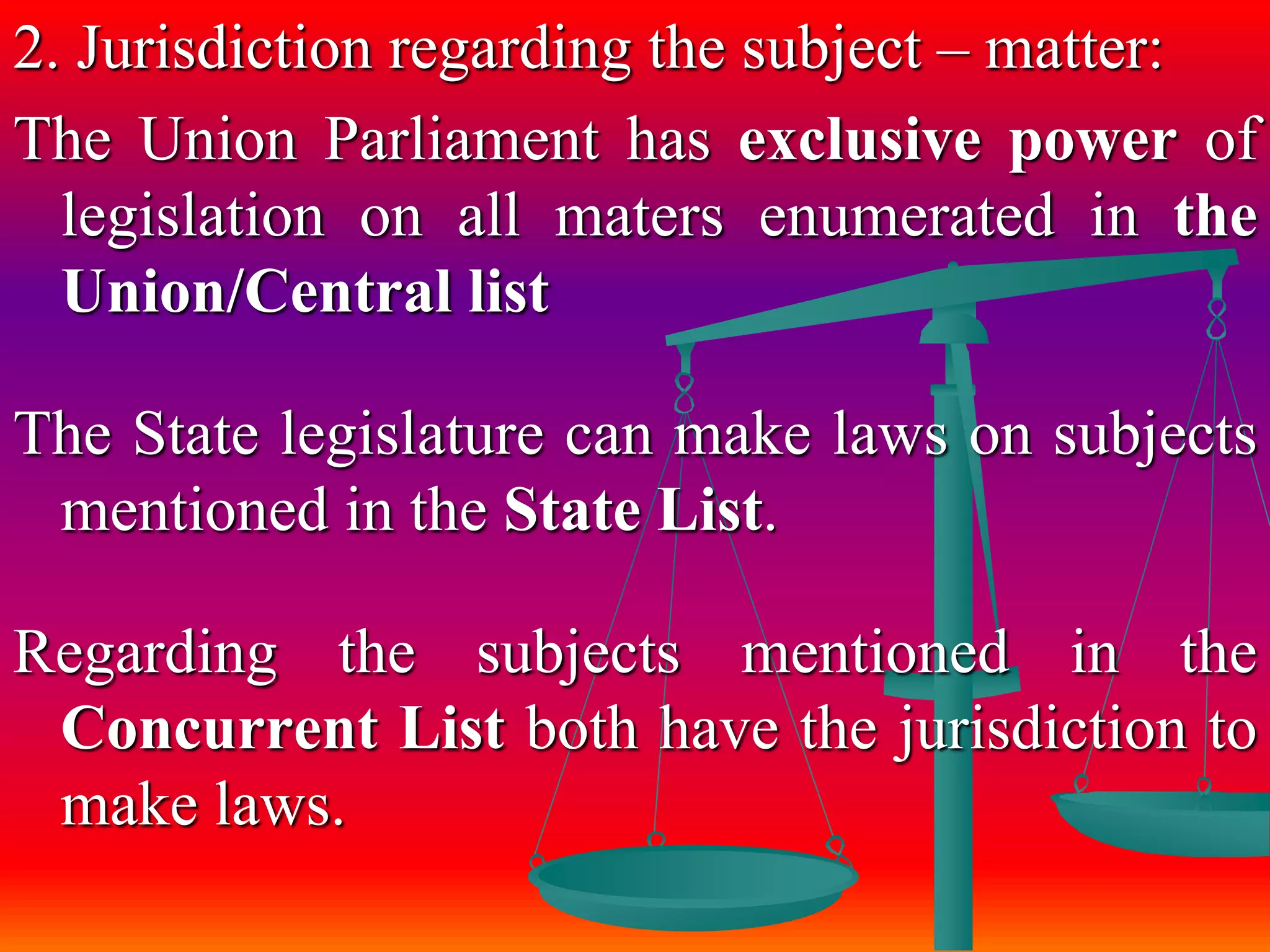 Centre State Relations | PPT