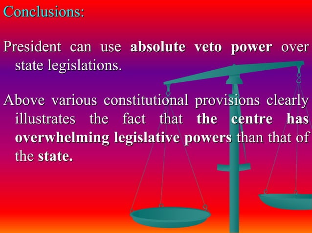 Centre State Relations | PPT | Political Issues & policy | Politics