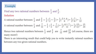 2a. Pedagogy of Mathematics (Part II) - Real numbers (introduction & Ex ...