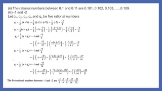 2a. Pedagogy of Mathematics (Part II) - Real numbers (introduction & Ex ...