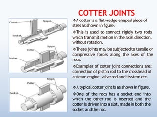 2 a. Cotter joint | PPTX