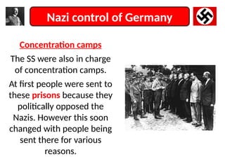 Hitler and Nazi Germany - Nazi control of Germany - intimidation | PPTX ...