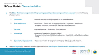 The UK experience in using the 5 Case Model approach for the ...