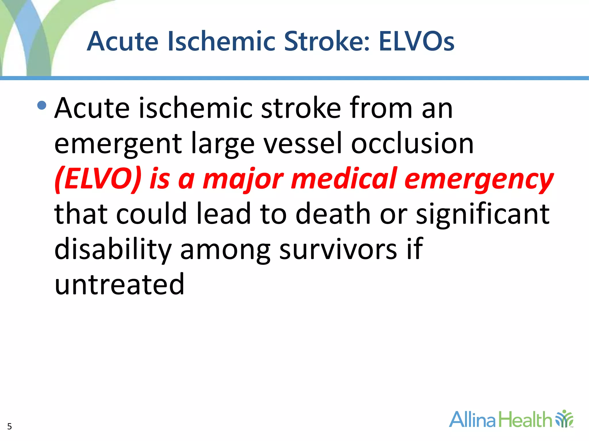 Neurointerventional Treatment of Acute Stroke in 2015 at Abbott ...