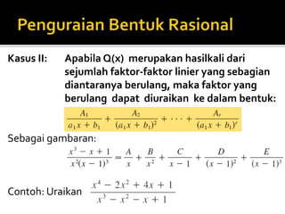 pecahan dan bentuk rasional | PPTX