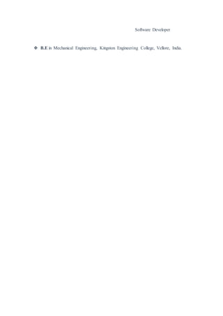 Rakesh - Java Resume | DOCX