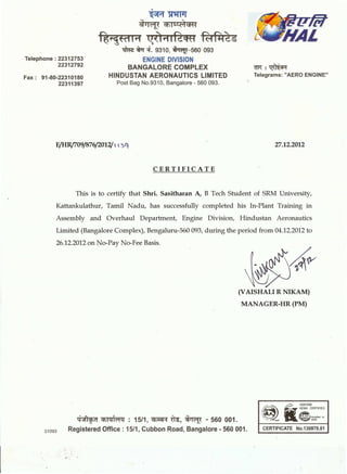 IPT certificate | PDF