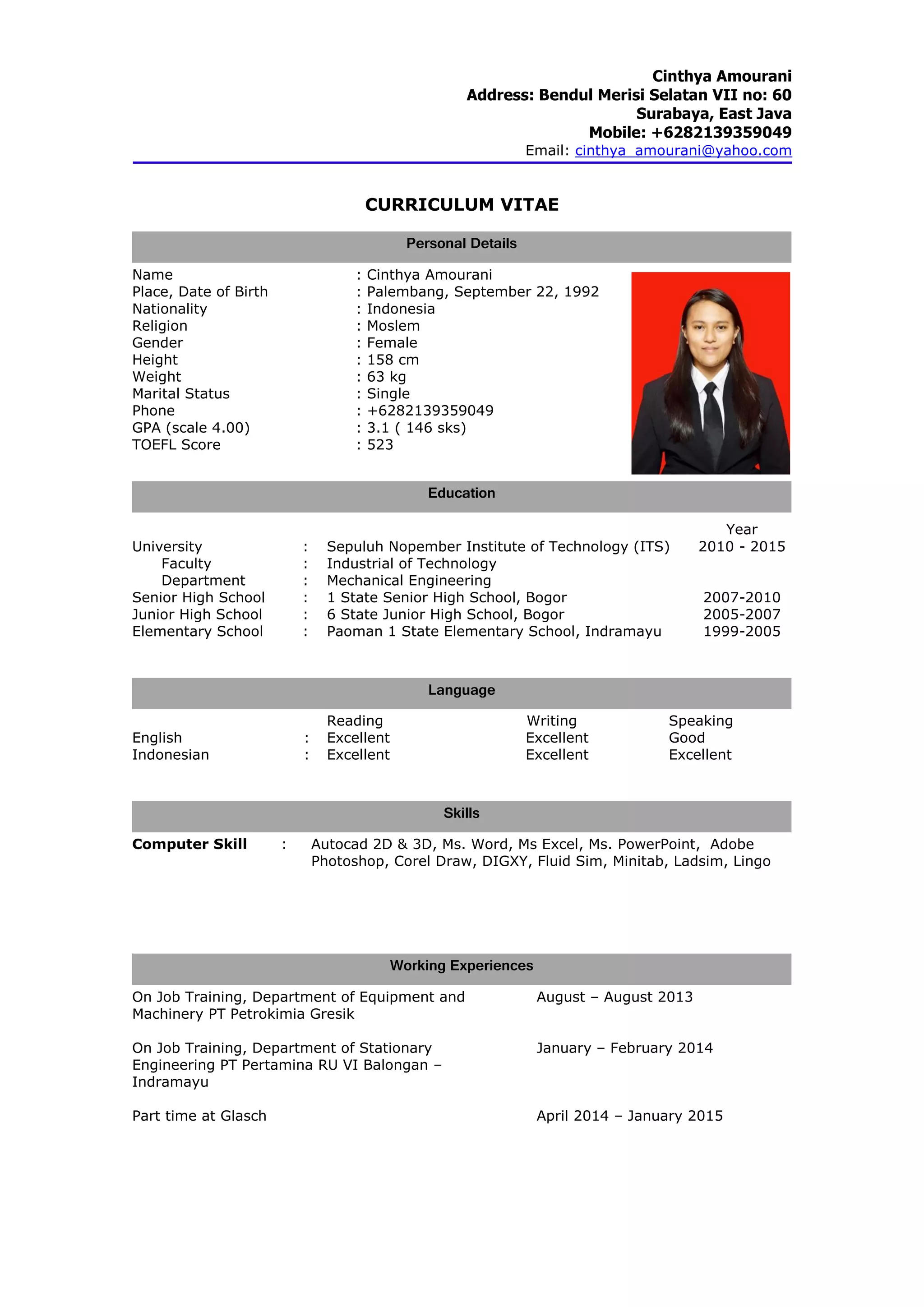 CV eng updated | PDF