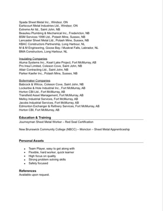 Robert Dow Resume 2016 | PDF