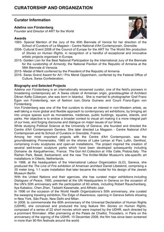 Curatorship_Organization_Activities_ Global Partner | PDF | Museums ...