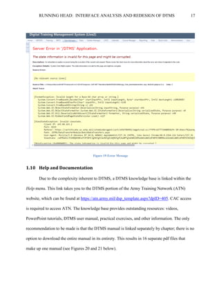Naranjo_DTMS_Interface_Analysis and Redesign | PDF