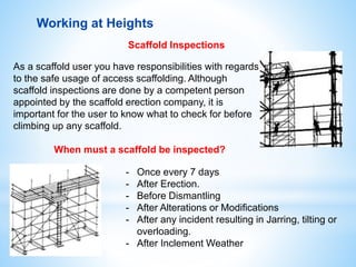 Scaffold Inspections | PPT