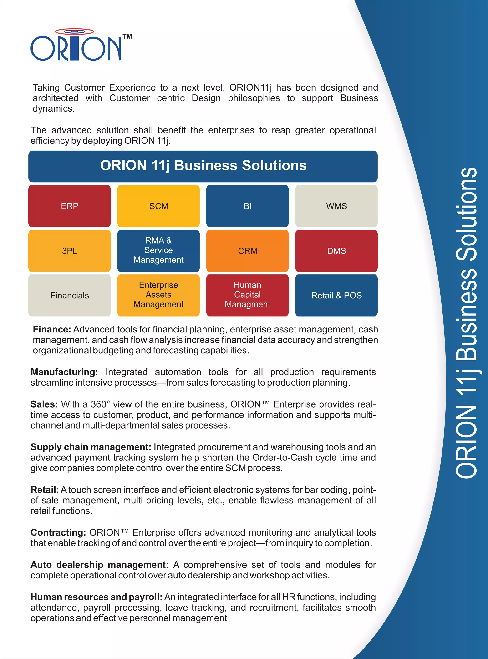 ORION-11J_ERP_V1.0_3i-Infotech | PDF