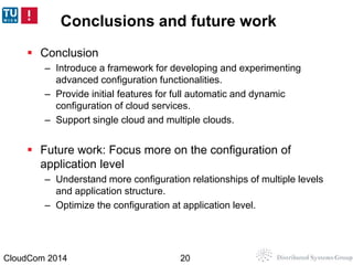 SALSA: A Framework for Dynamic Configuration of Cloud Services | PPT