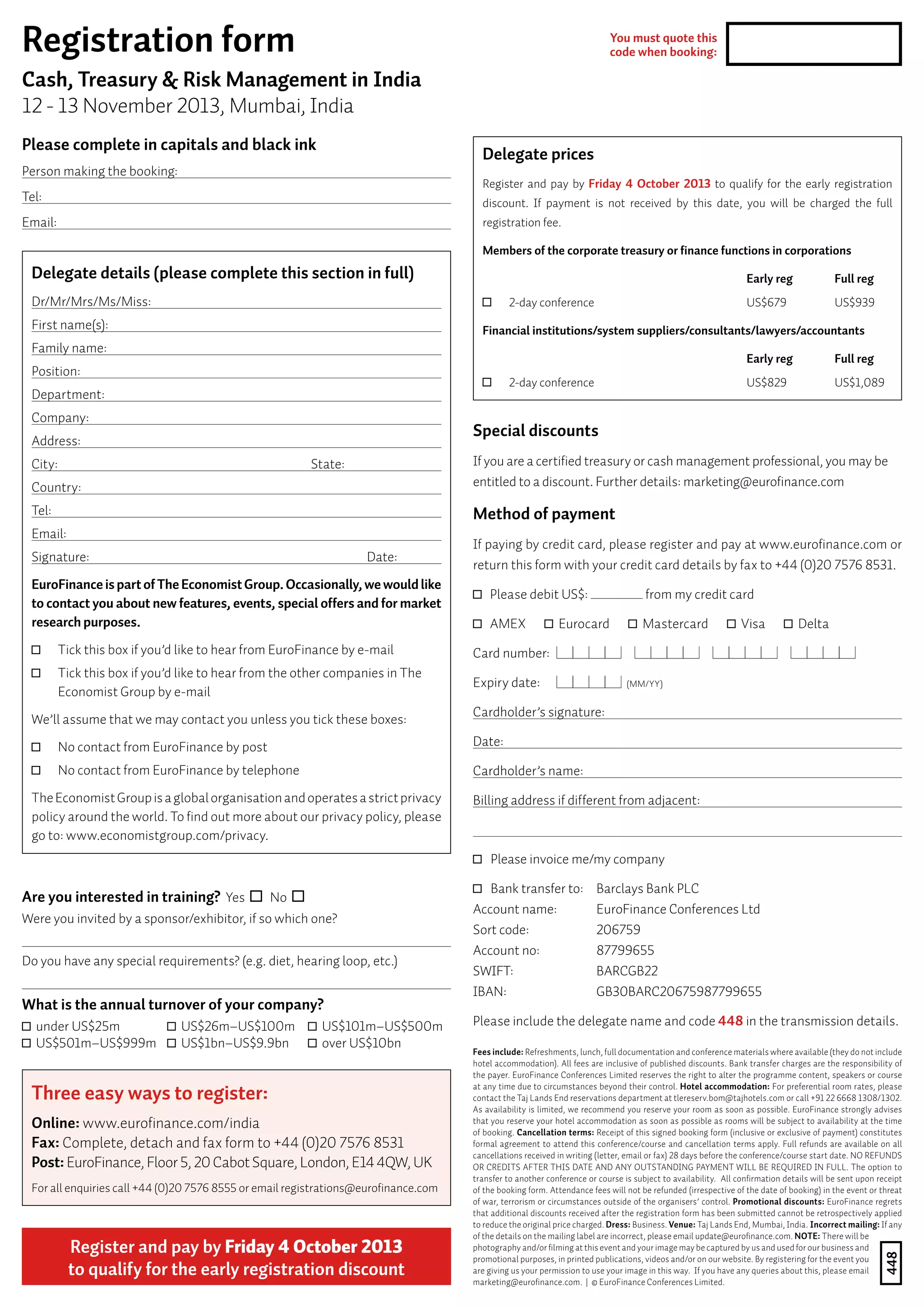 Euro Finance Brocure | PDF