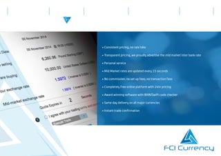 FCI Currency Brochure | PPT