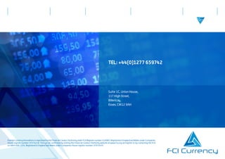 FCI Currency Brochure | PPT
