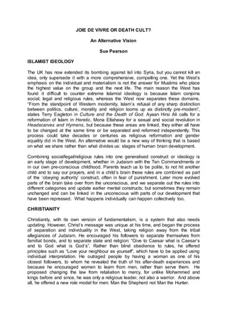 JOIE DE VIVRE | DOCX