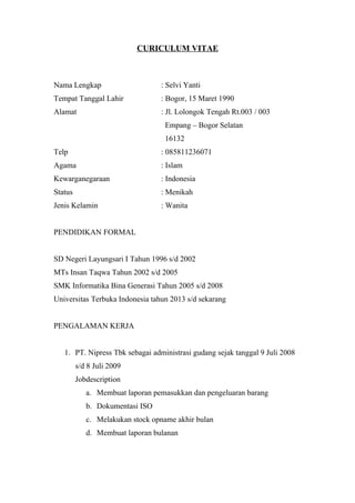 CURICULUM VITAE | PDF