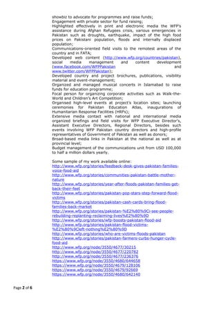 Communications - CV Amjad Jamal-1 | PDF