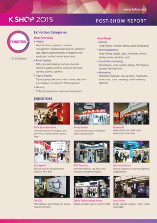K Shop 2015 Post Show Report | PDF