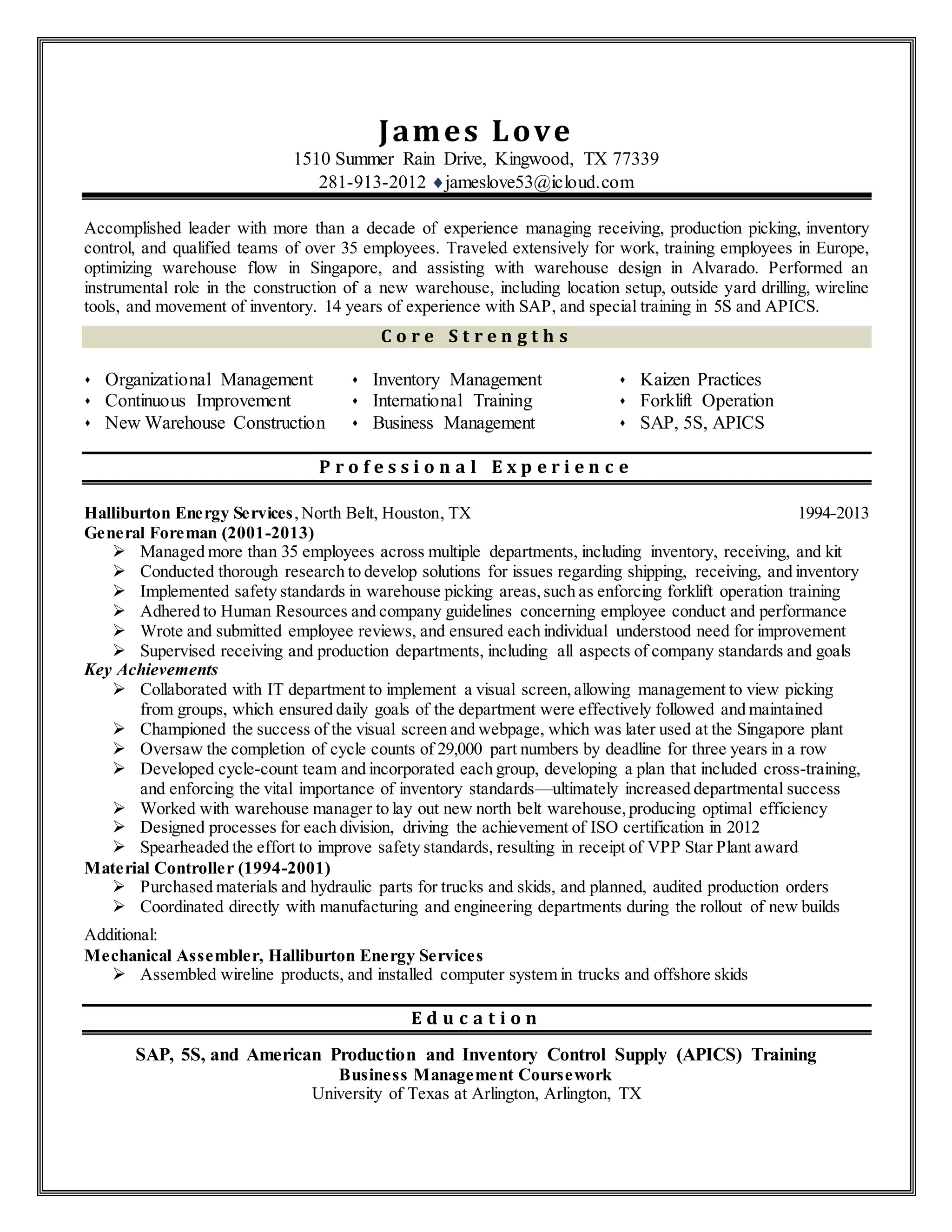 james-love-resume-2015 | PDF