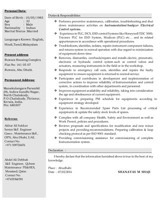 SHANAVAS new | PDF