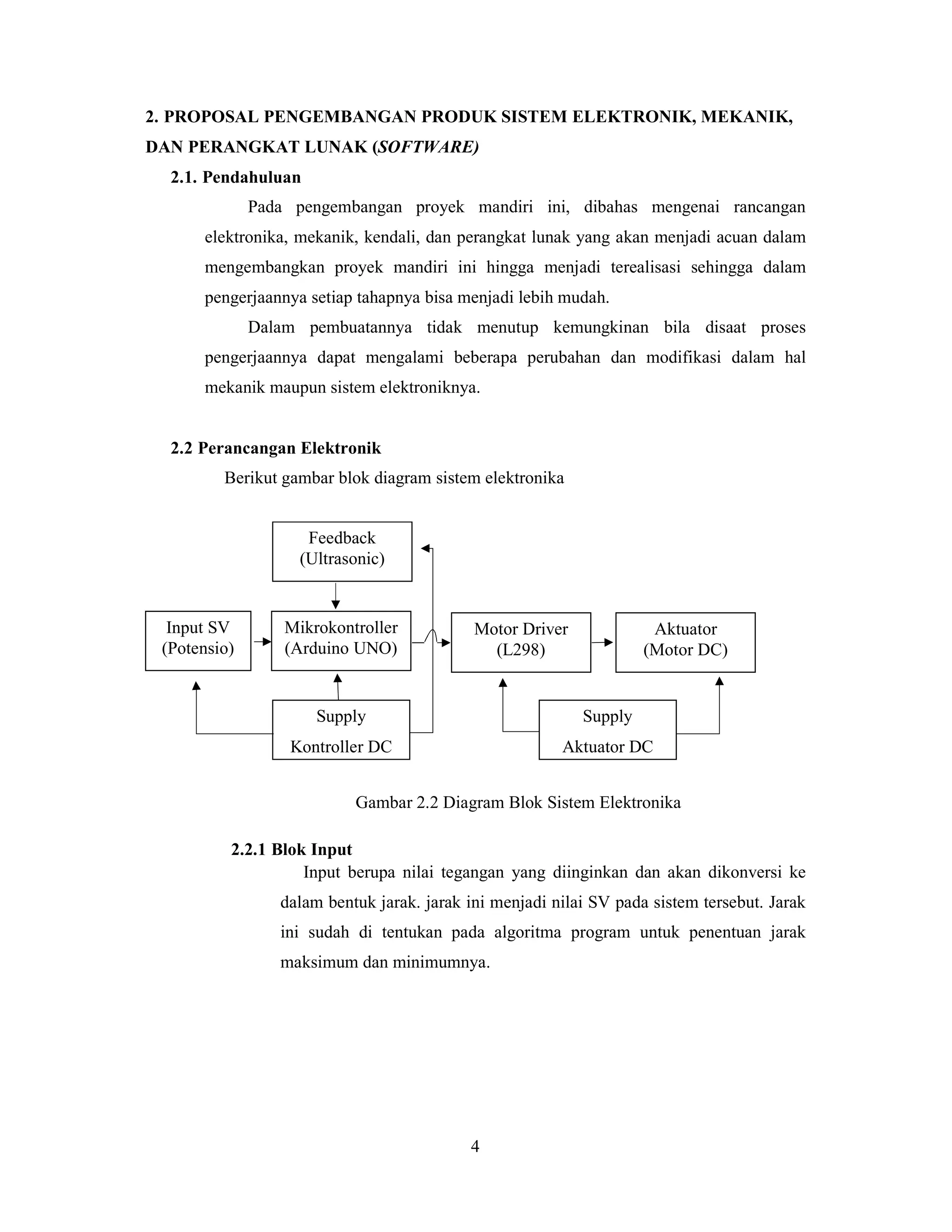 Sistem Kendali Jarak Menggunakan Metode PID Berbasis Arduino UNO ...