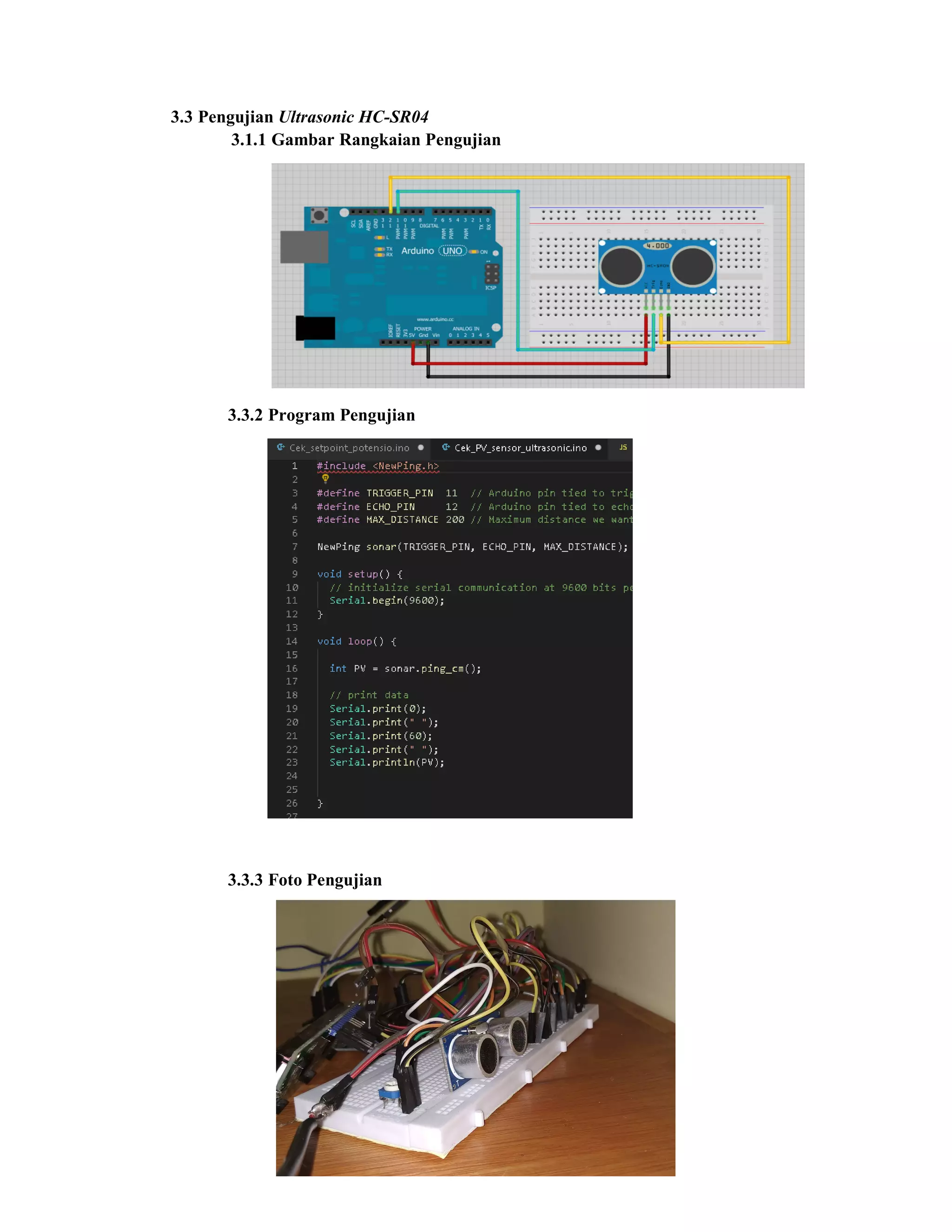 Sistem Kendali Jarak Menggunakan Metode PID Berbasis Arduino UNO, Driver L298 dan Sensor ...