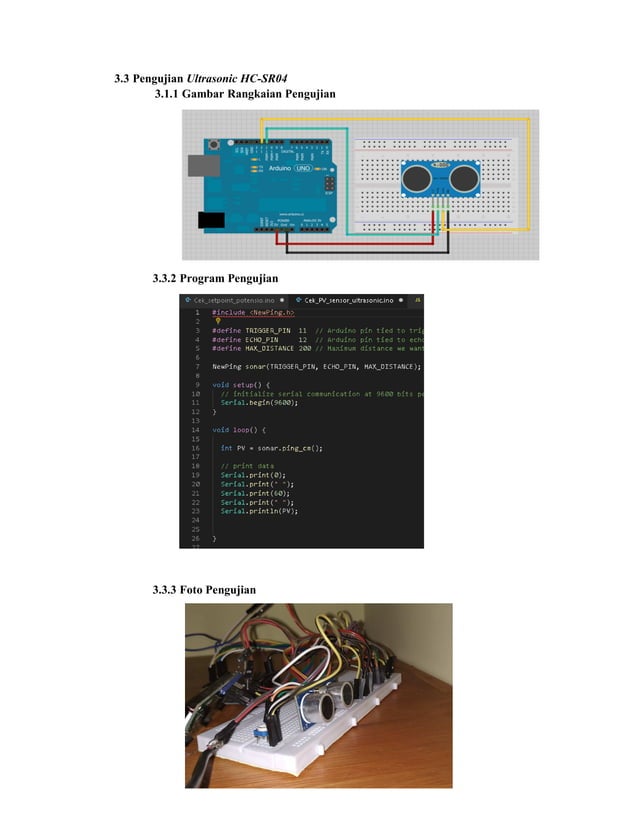 Sistem Kendali Jarak Menggunakan Metode PID Berbasis Arduino UNO, Driver L298 dan Sensor ...