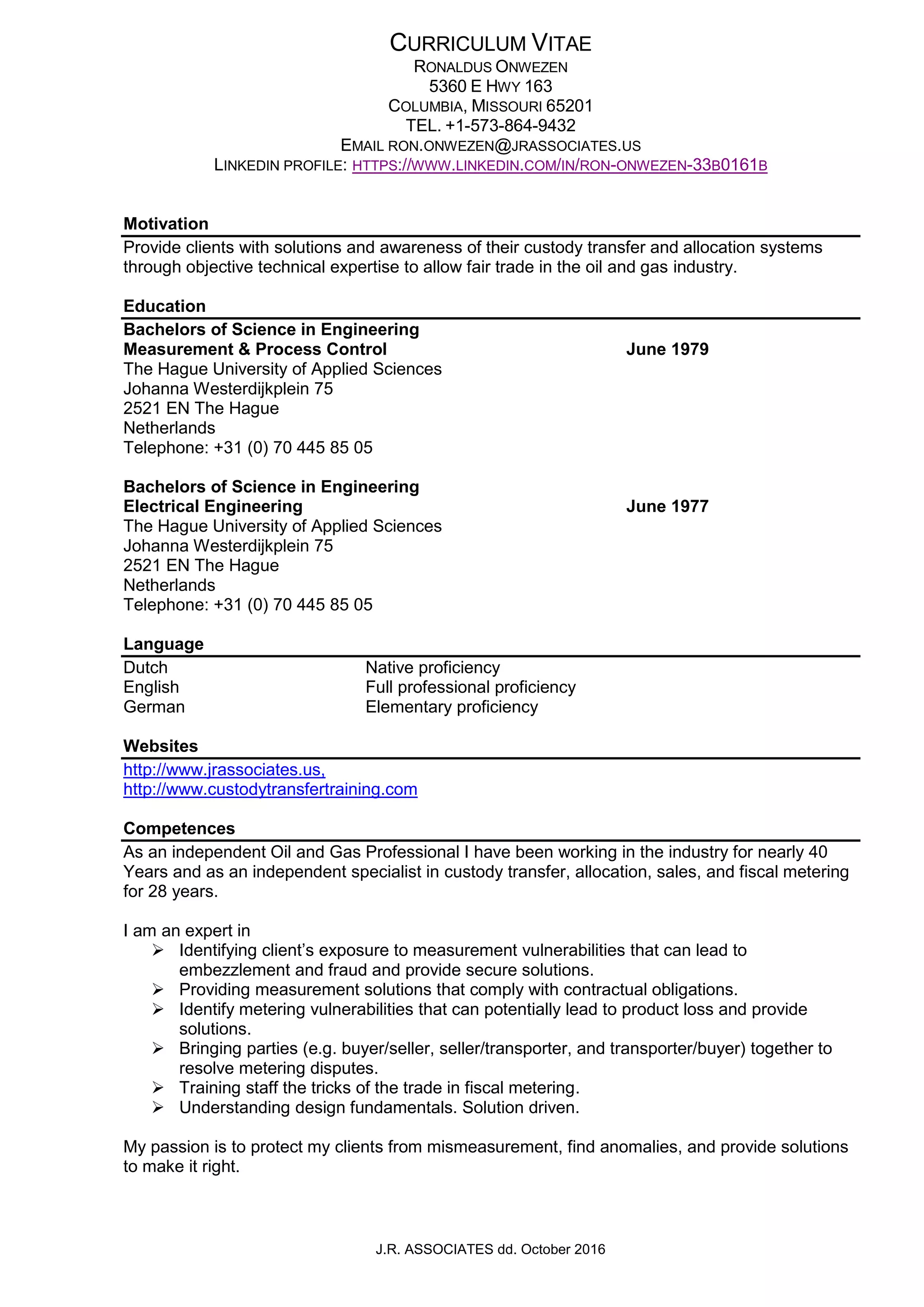 Ron CV 2016 (10) | PDF