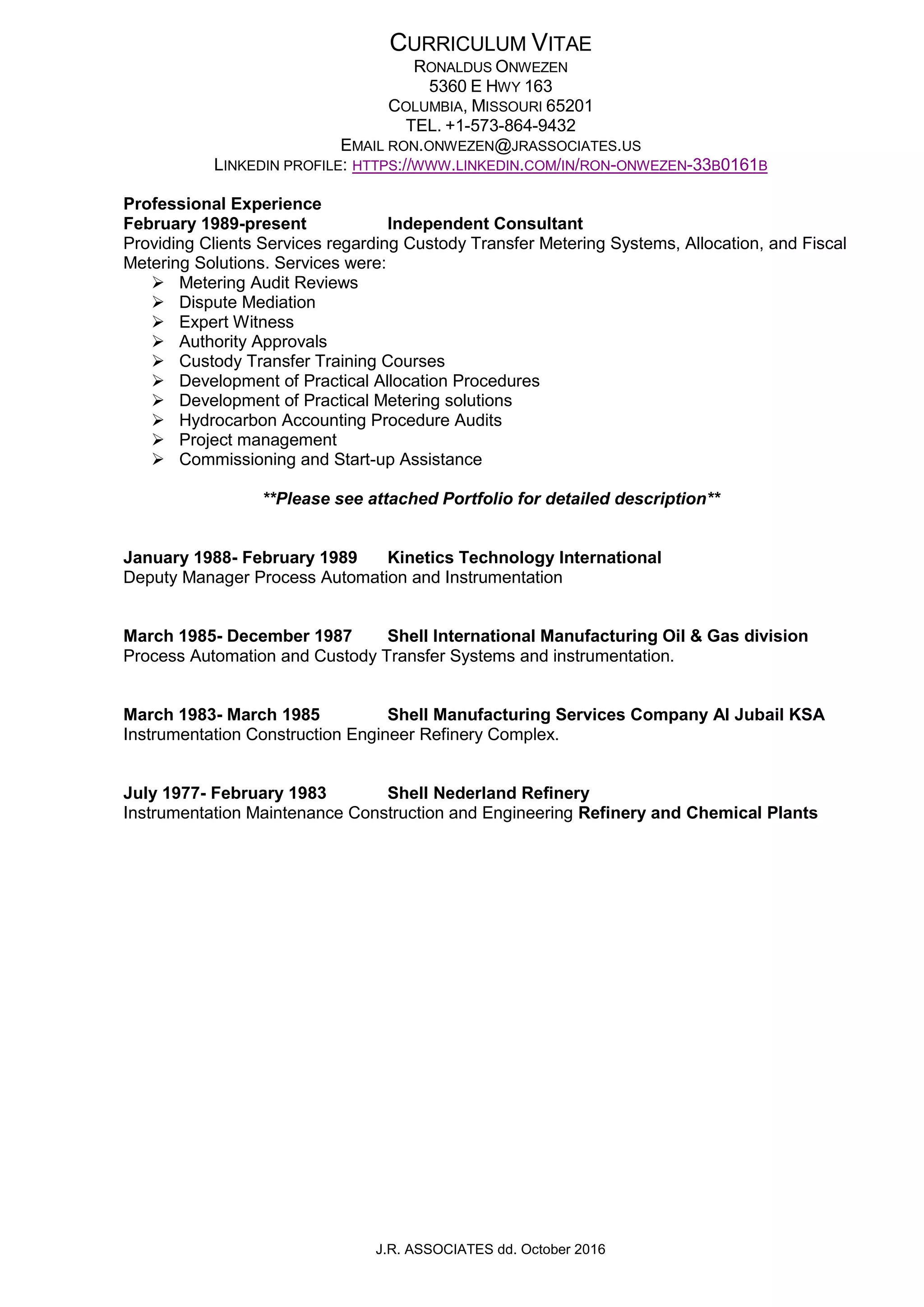 Ron CV 2016 (10) | PDF