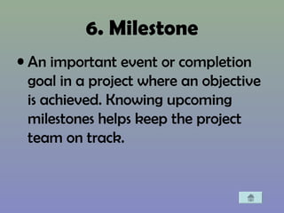 Learn Your Project Vocabulary | PPT