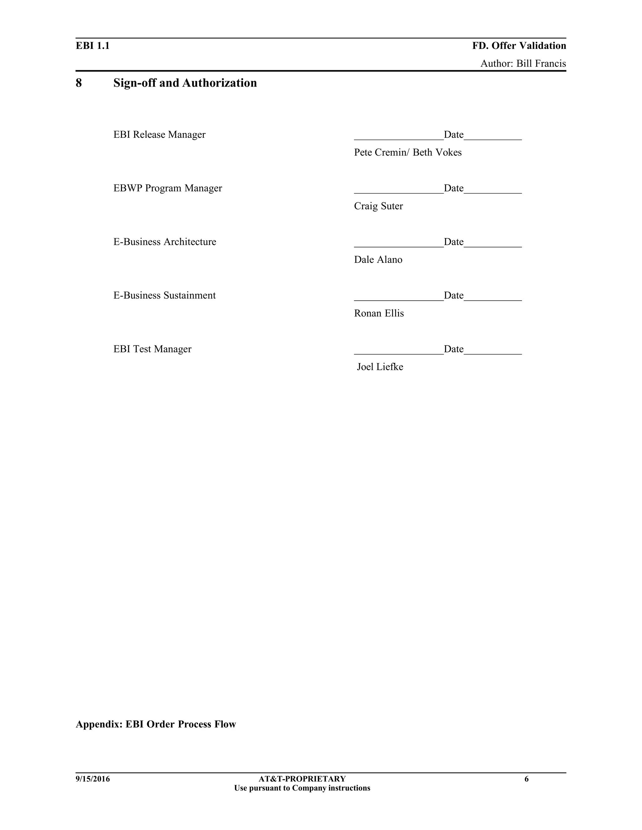 Offer Validation | DOC