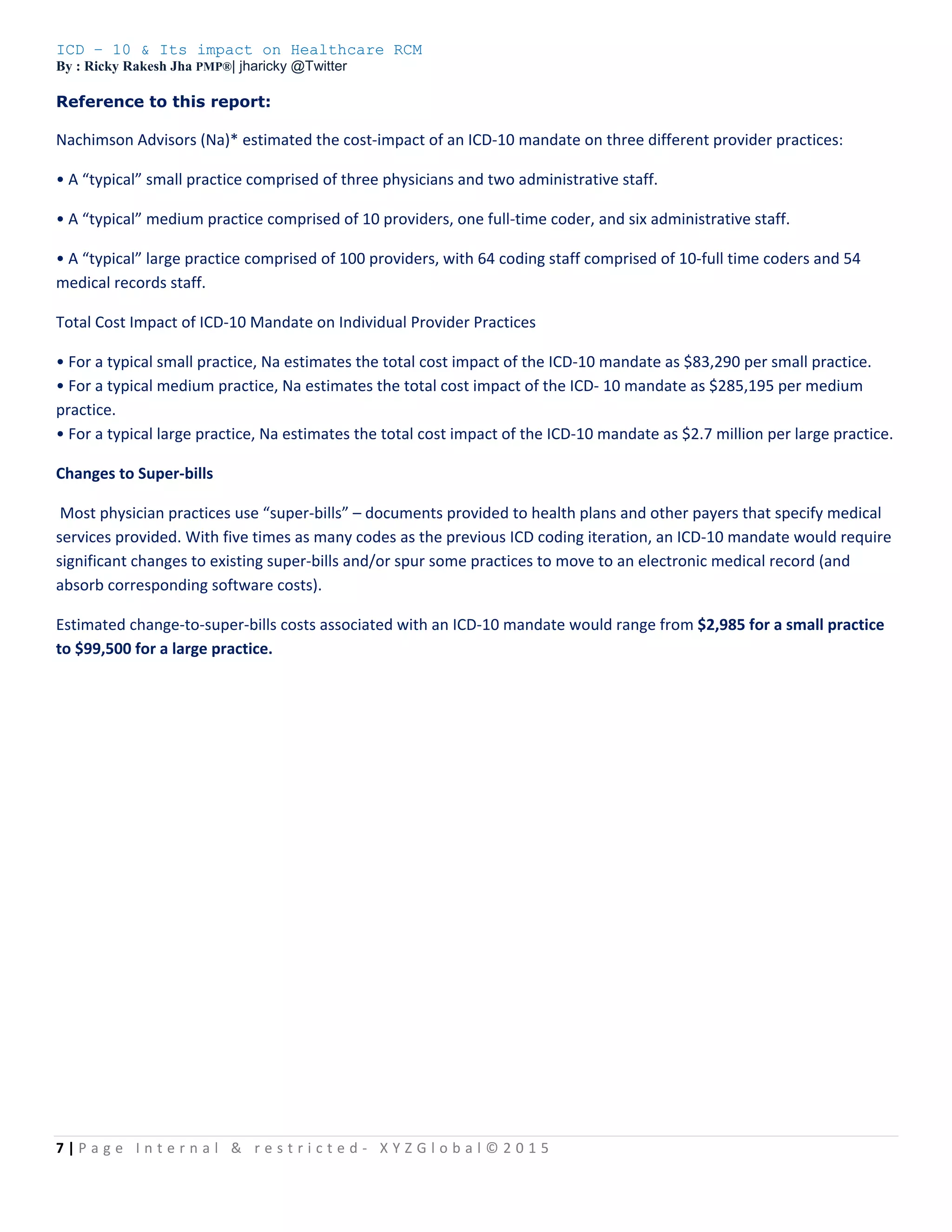Introduction to ICD | PDF