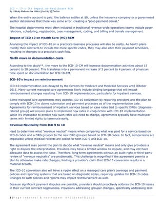 Introduction to ICD | PDF | Health Insurance | Insurance