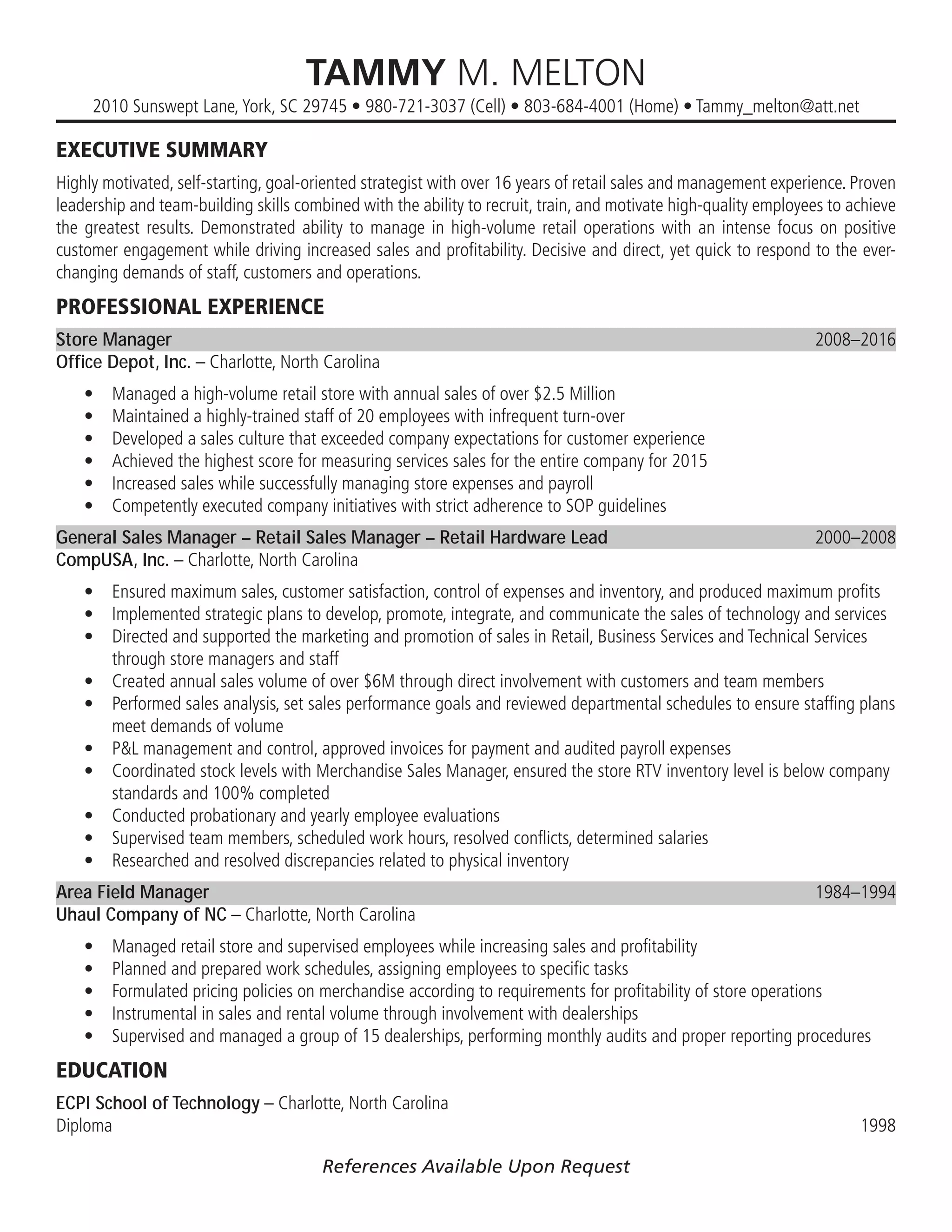 TammyResume_2 | PDF