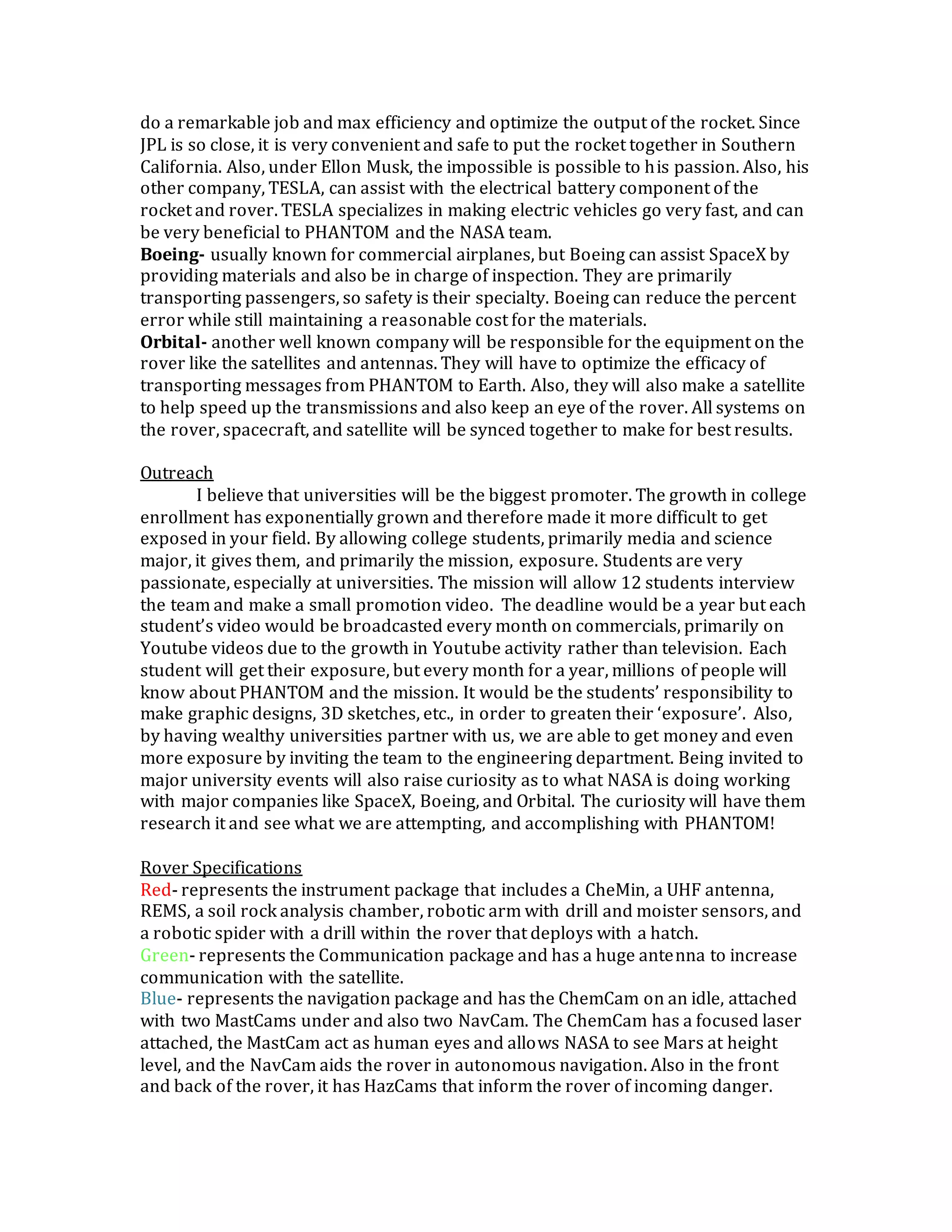 NASA NCAS Mission Statement | PDF