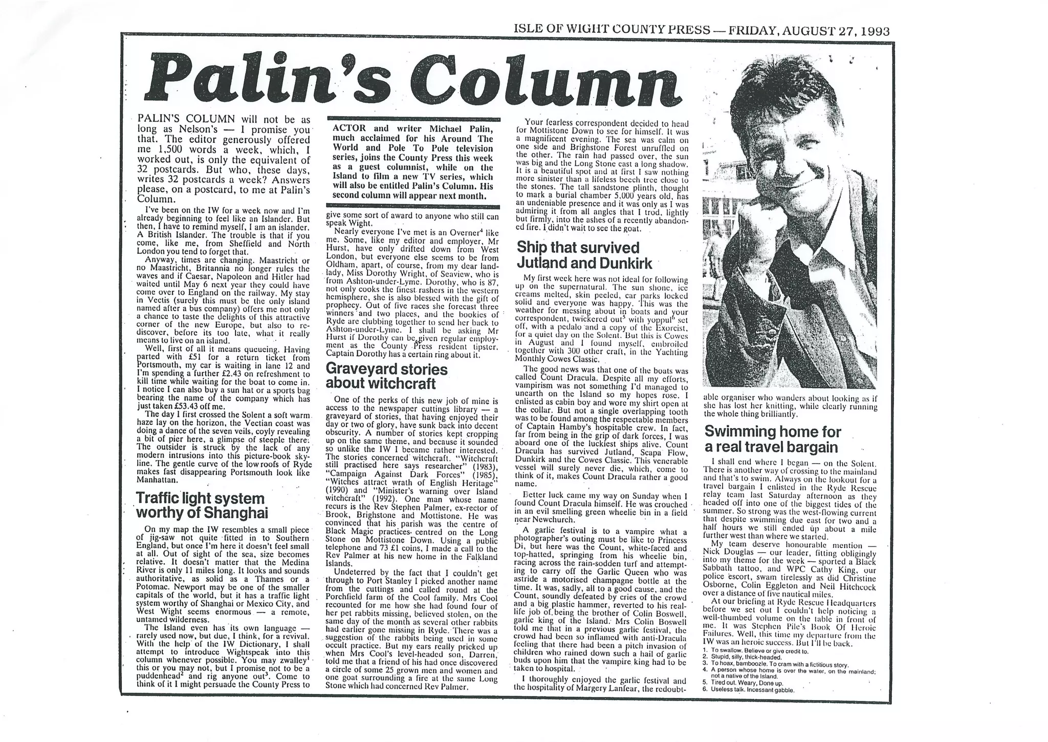Palin's Column | PDF