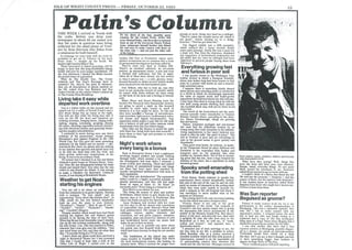 Palin's Column | PDF