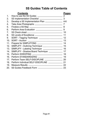 5S_Implementation_Guide | PDF | Human Resources | Business