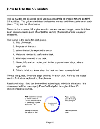 5S_Implementation_Guide | PDF | Human Resources | Business