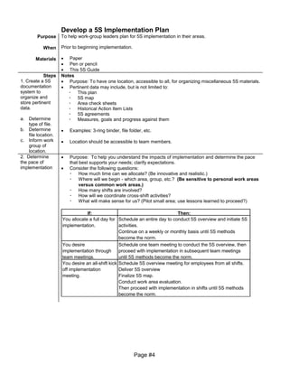 5S_Implementation_Guide | PDF | Human Resources | Business