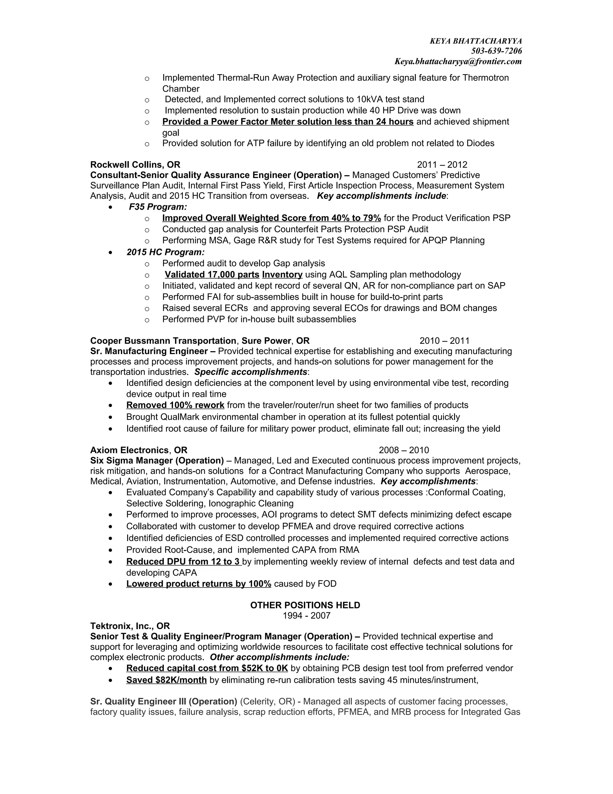 Bhattacharyya_Keya-Elec.Eng | Manufacturing Industry | Industries