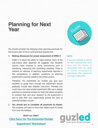 ALevelPracticalEndorsementGuide | PDF | Educational Assessment | Education