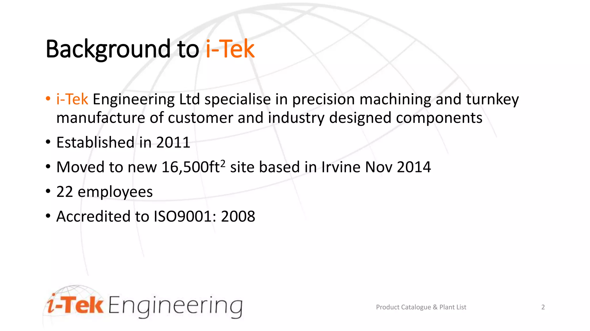 i-Tek July 2015 | PPTX