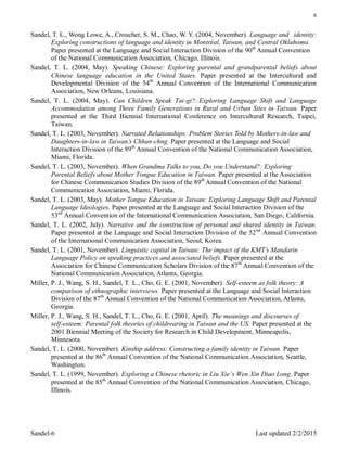 Sandel_Vitae_2015 | PDF