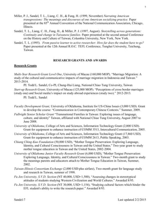 Sandel_Vitae_2015 | PDF